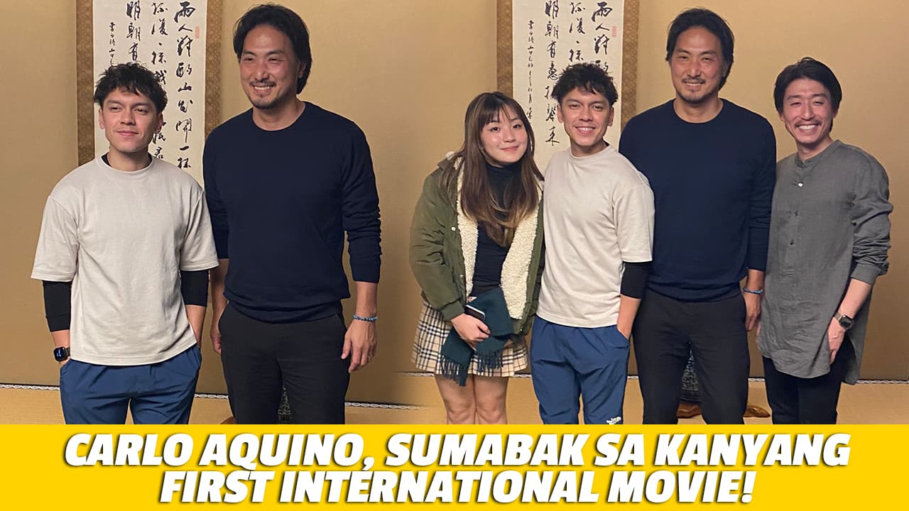 Carlo Aquino, sumabak sa kanyang first international movie! | Star ...