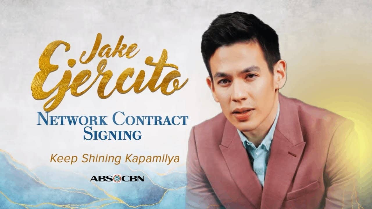 Keep Shining Kapamilya | JAKE EJERCITO’s Contract Signing | Recap ...