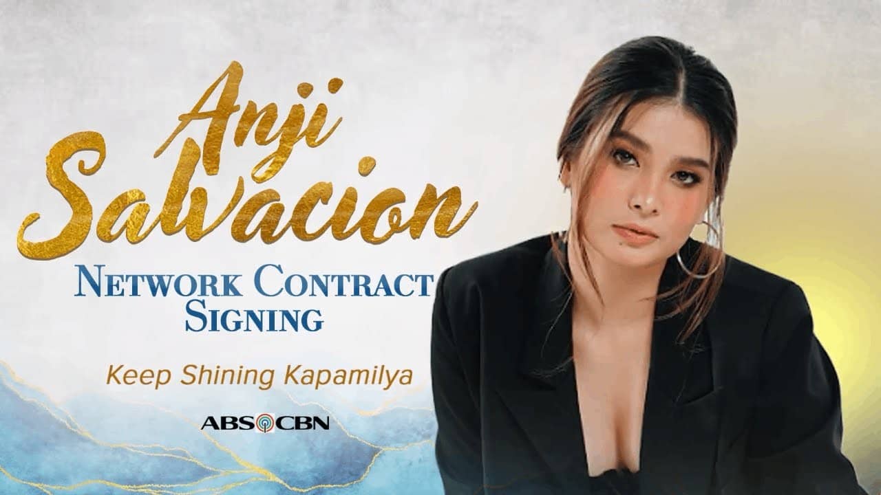 Keep Shining Kapamilya | ANJI SALVACION’s Contract Signing | Recap ...