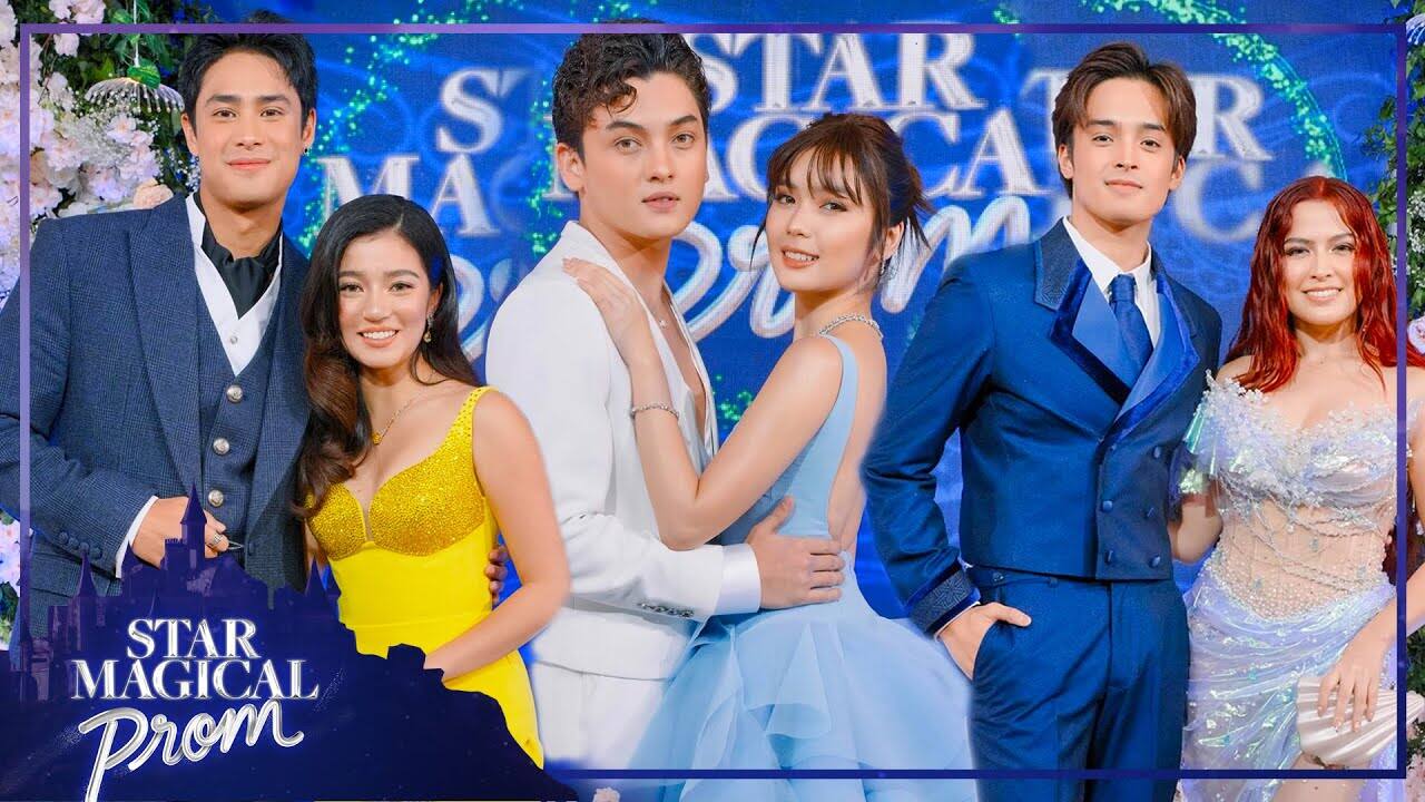 DonBelle, FranSeth, and KDLex walk the Ivory Carpet | Star Magical Prom ...