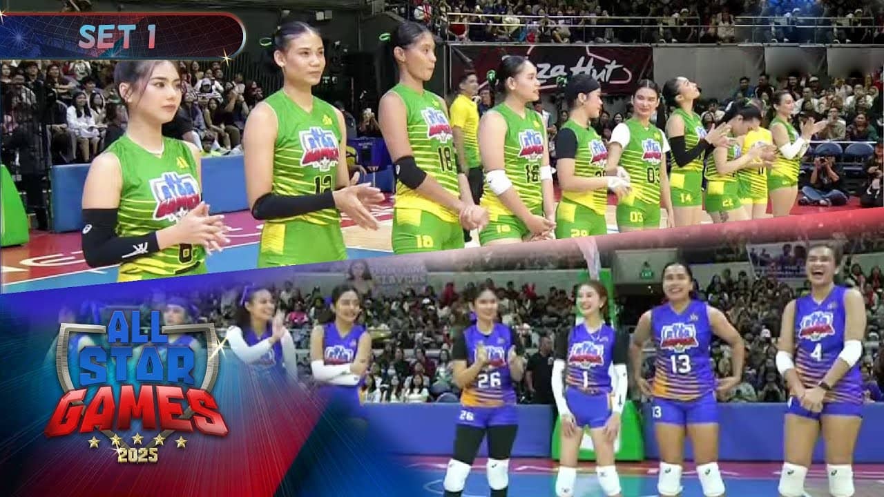 Women's Volleyball: Lady Setters vs. Lady Spikers | Set 1 | Star Magic ...